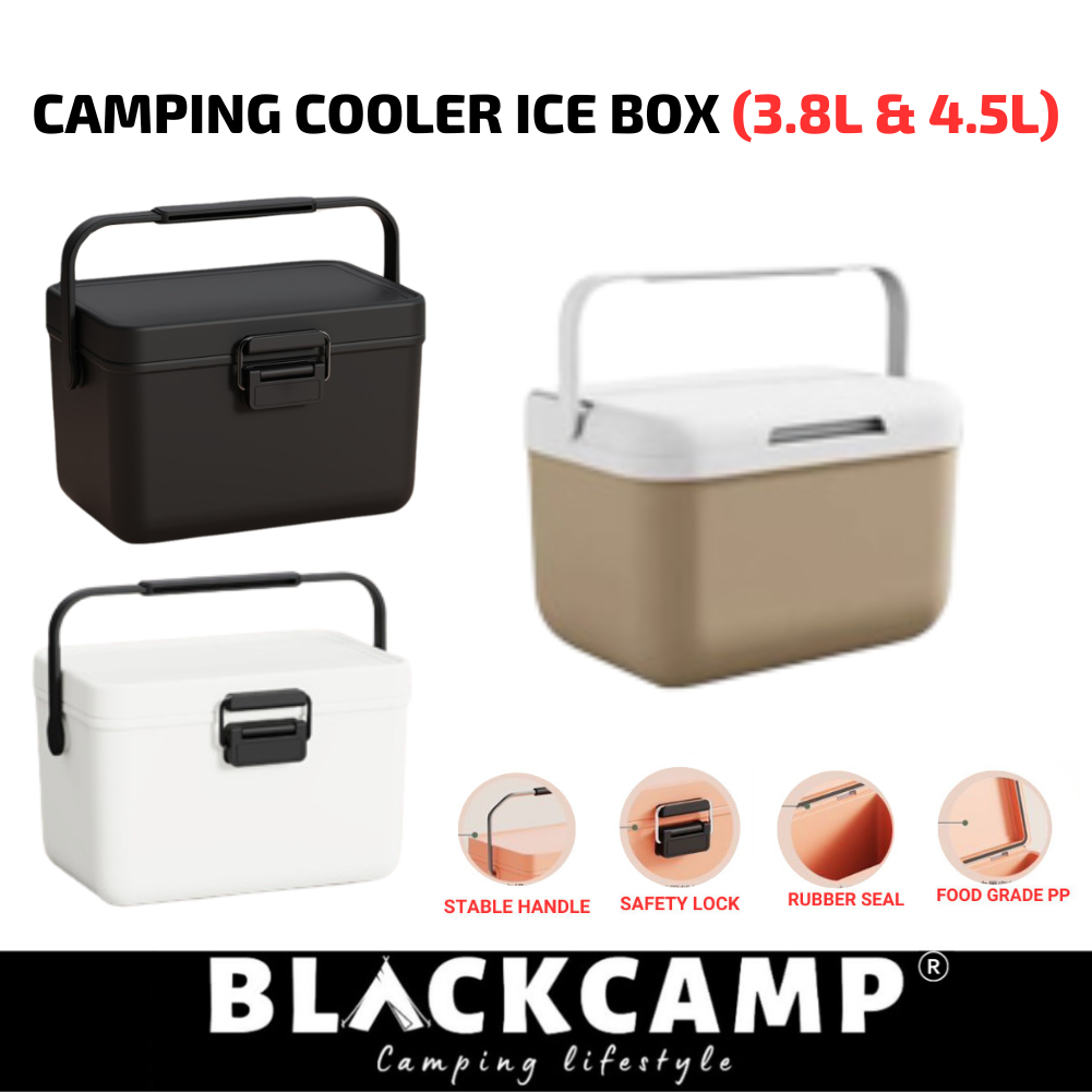 Camping Cooler Box 3.8L Ice Box 4.5L Mini Small Size Portable Picnic ...