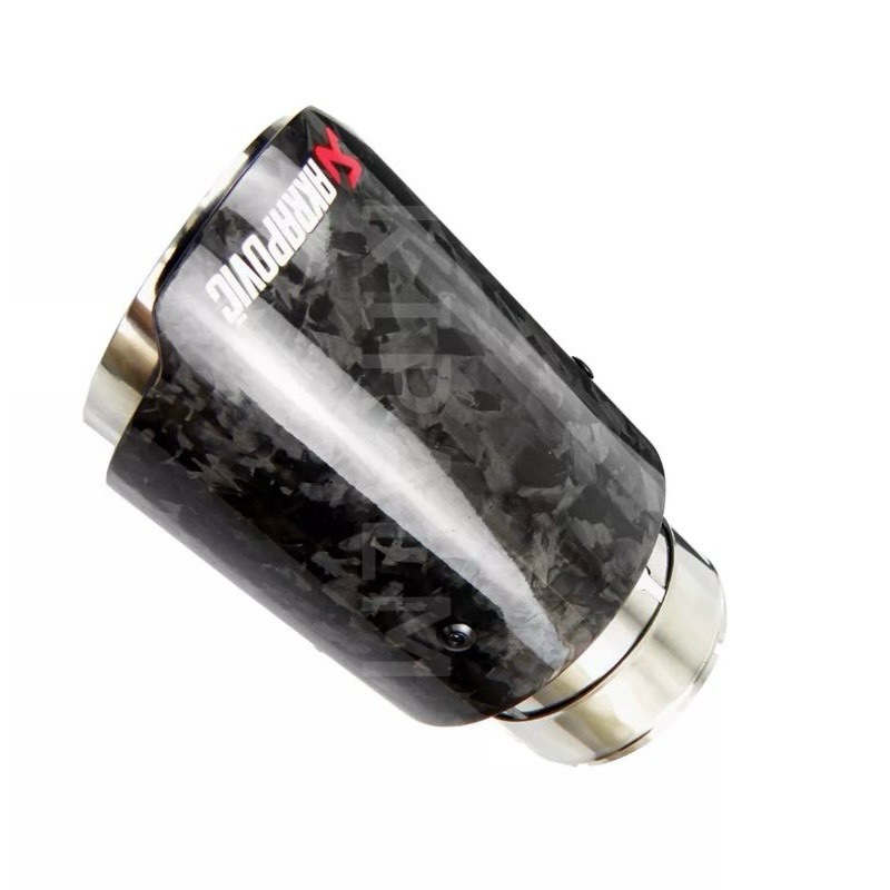 Akrapovic Exhaust Tip Muffler Tip Tail Pipe (Carbon Fibre) (Forged ...