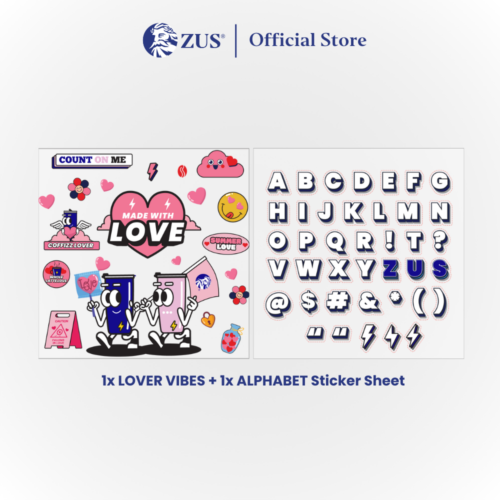 ZUS Essential UV Sticker Pack (1's) | Shopee Malaysia