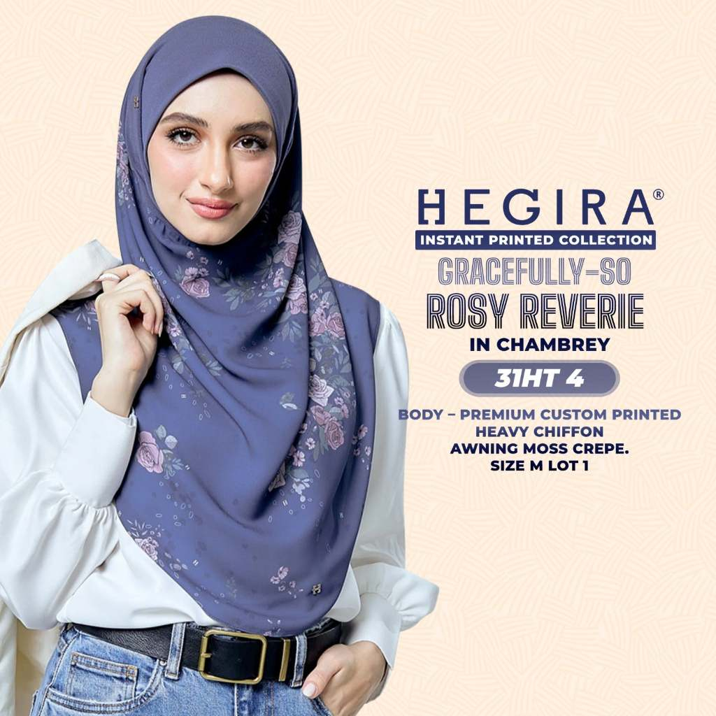 Hegira Hijab Inspired GRACEFULLY-SO Instant Collection | Shopee Malaysia