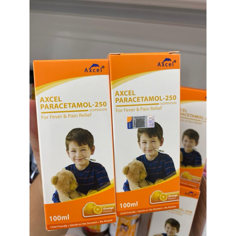 AXCEL PARACETAMOL 250MG | Shopee Malaysia