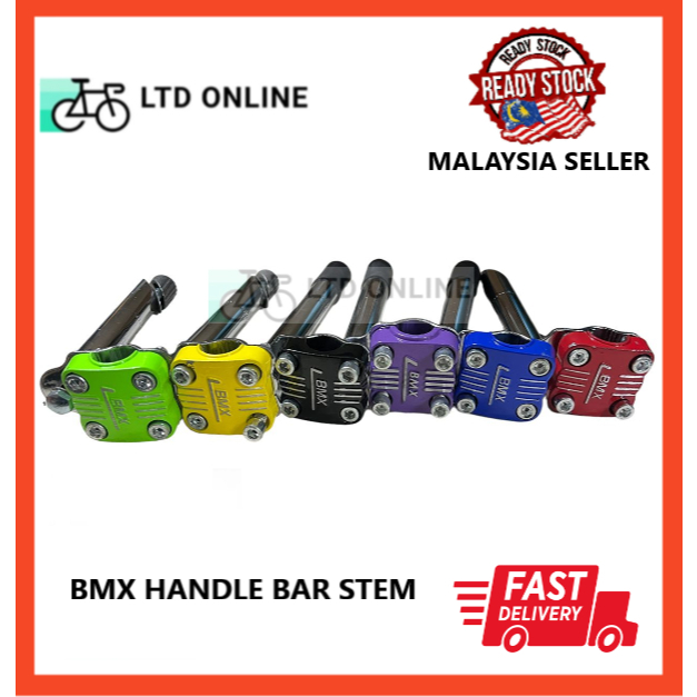 BMX Stem Bicycle Handle Basikal Handlebar | Shopee Malaysia