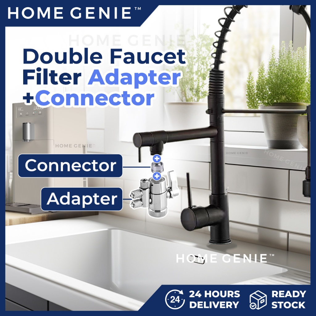Faucet Coway Cuckoo Filter Connector 1 2 Way Adapter Diverter 1/4 ...