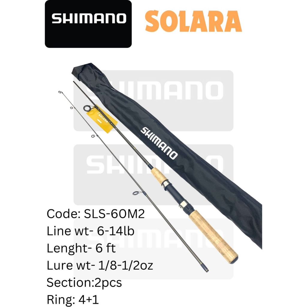 SHIMANO SOLARA FISHING ROD | Shopee Malaysia