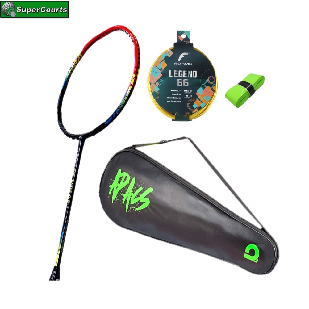 (FREE Install String Legend 66 +Cover +Overgrip) Flex Power Air Blade ...