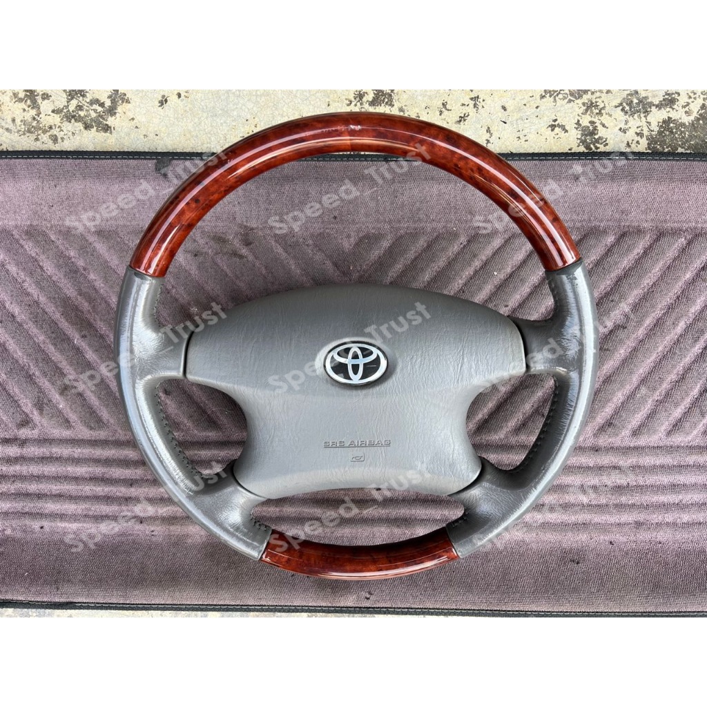 JDM Original Used Steering Stereng Wheel Walnut Clock Spring Toyota ...