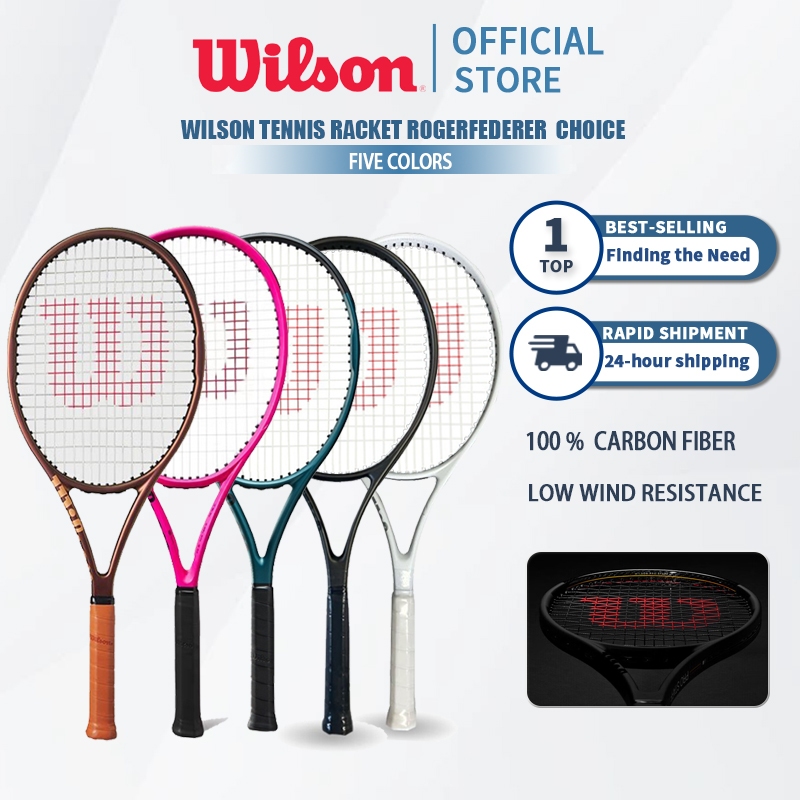Wilson Tennis Racket Pro Staff RF97 Full Carbon Professional Practice ...