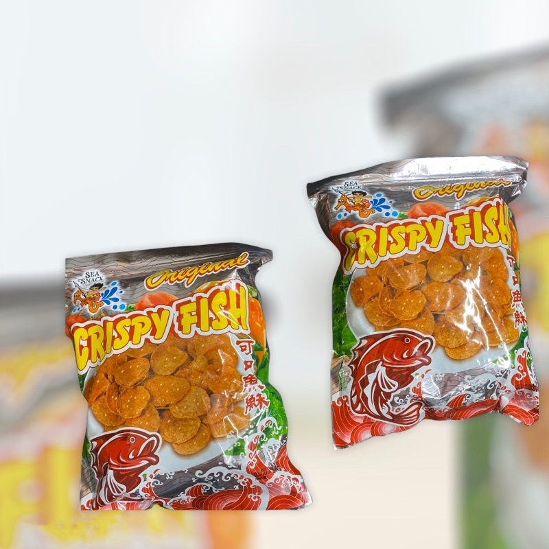 Sea Snack Original Crispy Fish Cracker 300g | Shopee Malaysia