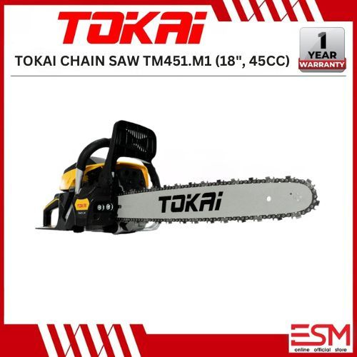 TOKAI CHAIN SAW TM451.M1 (18", 45cc) | Shopee Malaysia