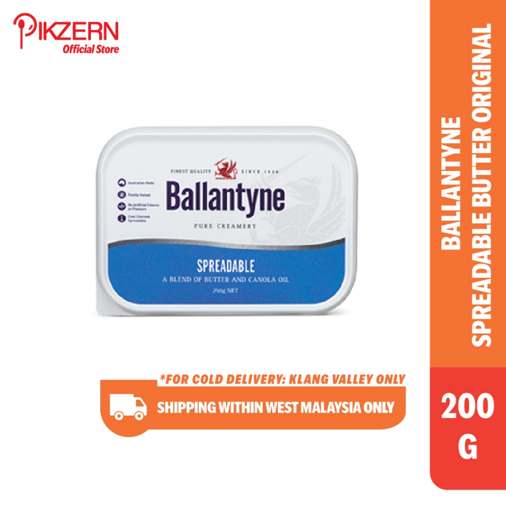 PIKZERN - BALLANTYNE SPREADABLE BUTTER 200G (KLANG VALLEY ONLY ...