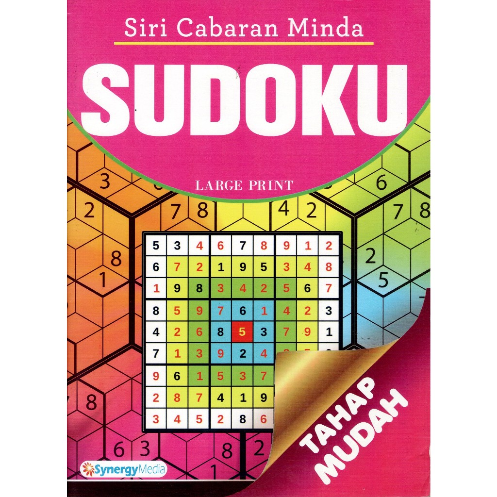 SIRI CABARAN MINDA SUDOKU LARGE PRINT TAHAP MUDAH | Shopee Malaysia