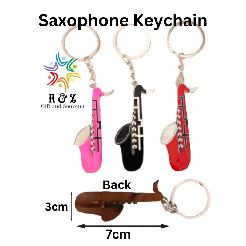 Saxophone Keychain Alloy | Shopee Malaysia