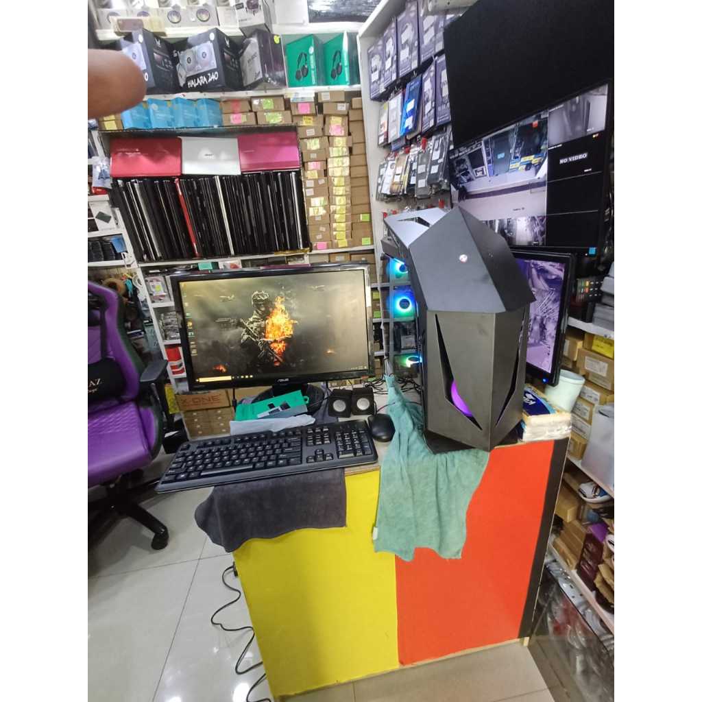 gaming PC full set used to business use to office used to study used to ...