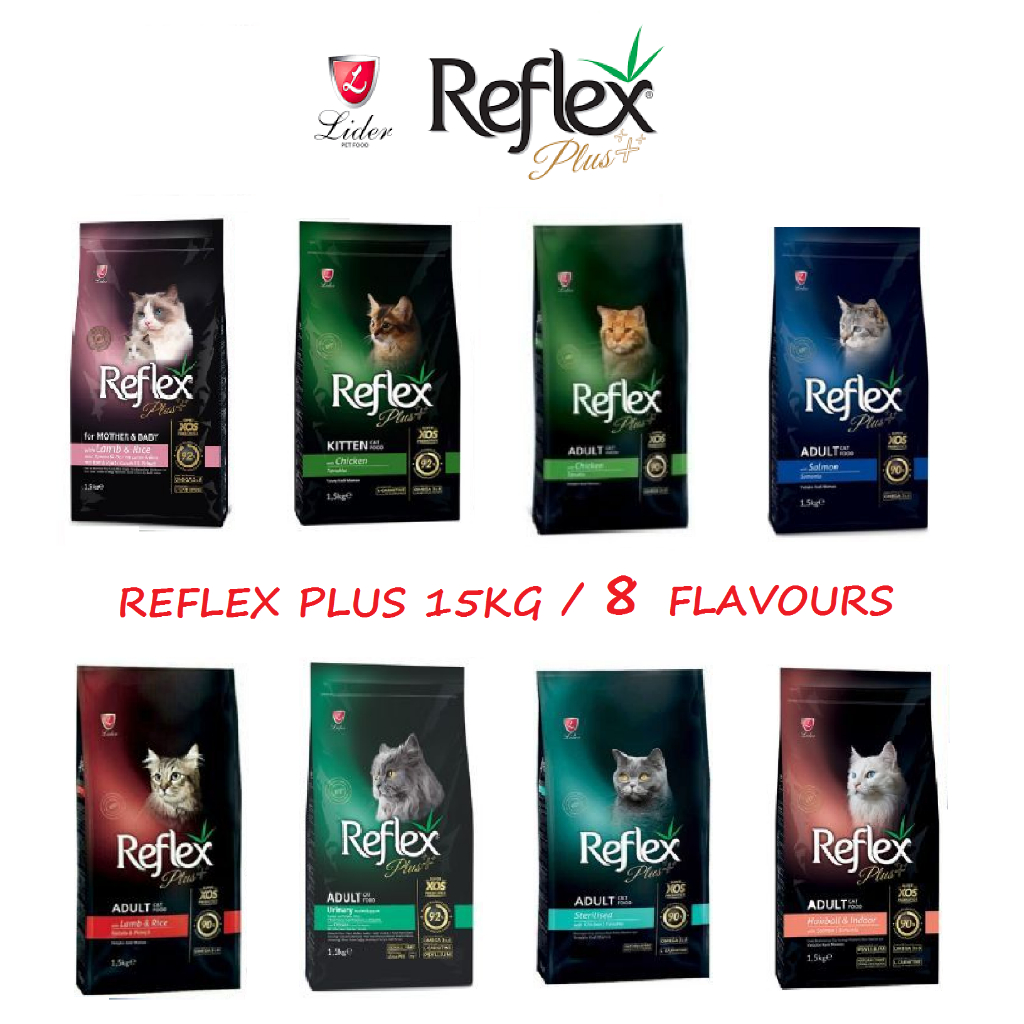 Reflex Plus Super Premium Cat Food 15kg | Shopee Malaysia