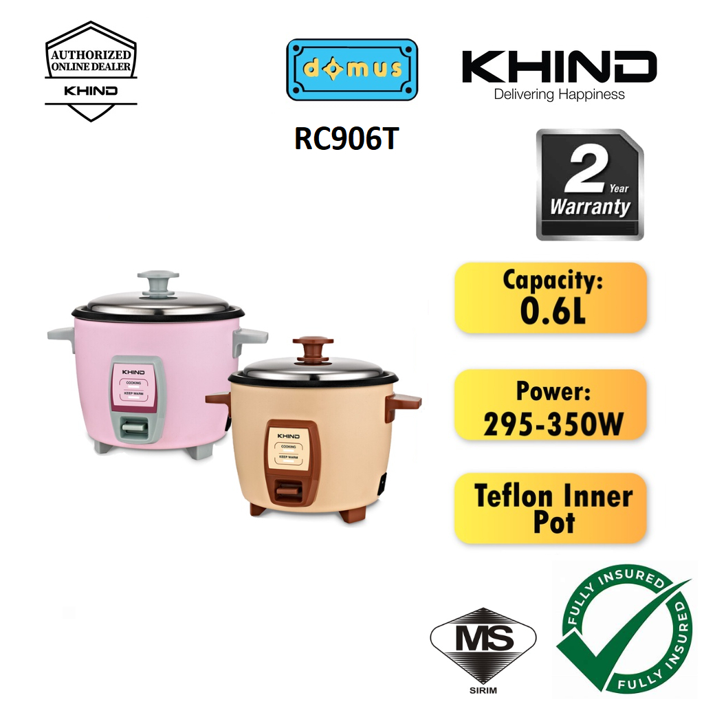 RANDOM COLOR Khind Baby Rice Cooker 0.6L Periuk Nasi Elektrik Mini ...