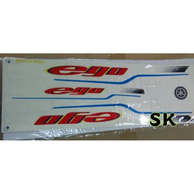 YAMAHA EGO (3) STRIPE BODY STICKER STIKER (READY STOCK)!!! | Shopee ...