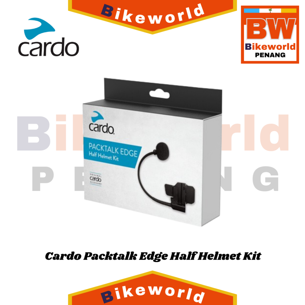 Cardo Packtalk Edge Half Helmet Kit | Shopee Malaysia