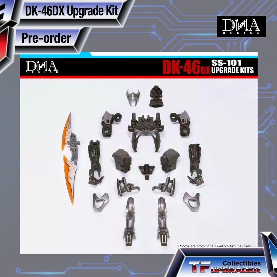 [Back-to-Back Order] DNA Design DK-46DX Upgrade Kit for Studio Series ...