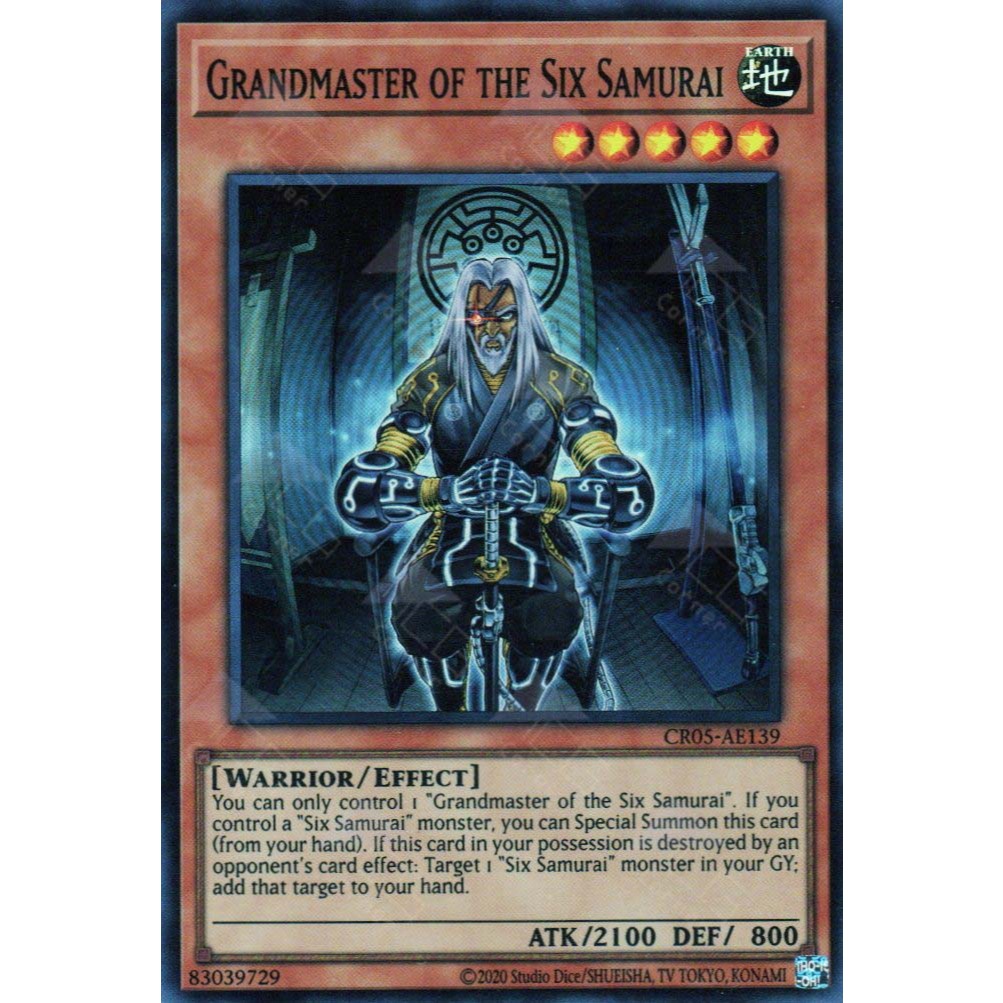 CR05-AE139 Grandmaster of the Six Samurai (SR) | Shopee Malaysia