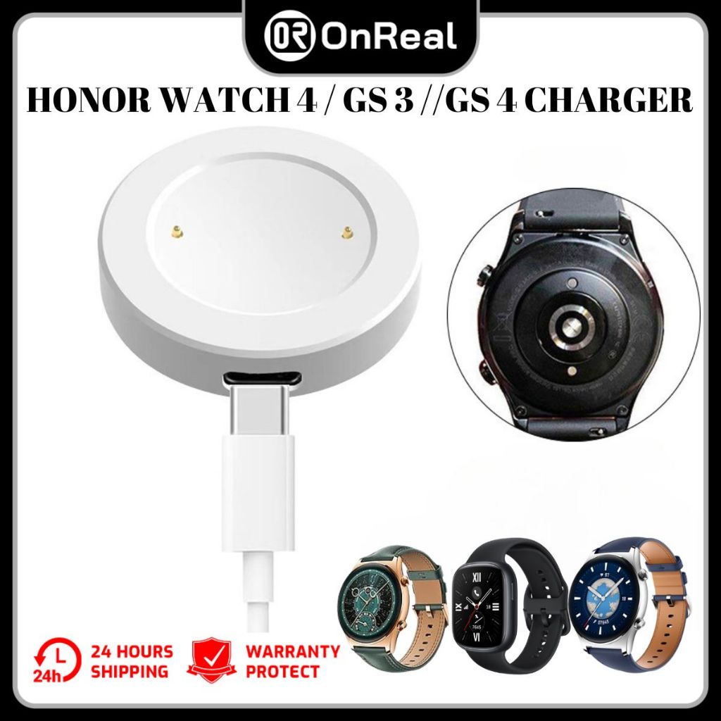 Honor Watch 4 / Honor GS3 GS4 Charger Watch Charger Magnetic Cradle Charging Cable | Shopee Malaysia
