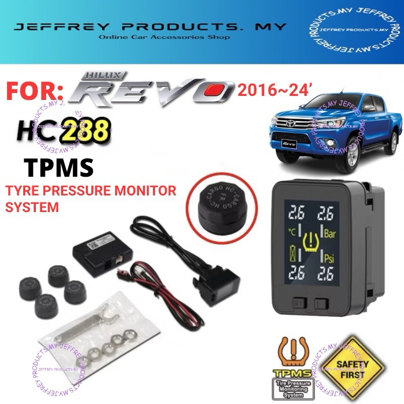 Toyota Hilux REVO ROGUE ROCCO 2016 - 2024 Tire Pressure Monitor System ...