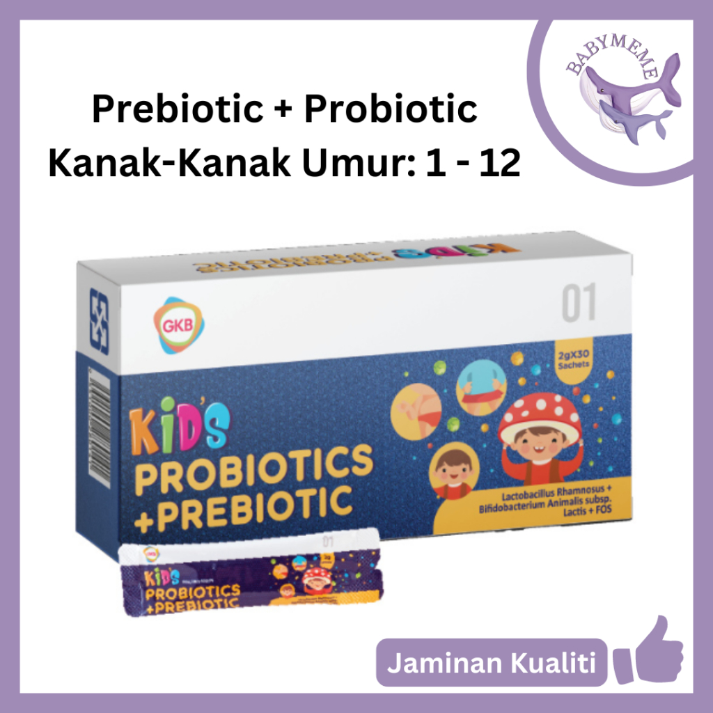 GKB Kids Probiotic+Prebiotic 2g x 30s | Shopee Malaysia