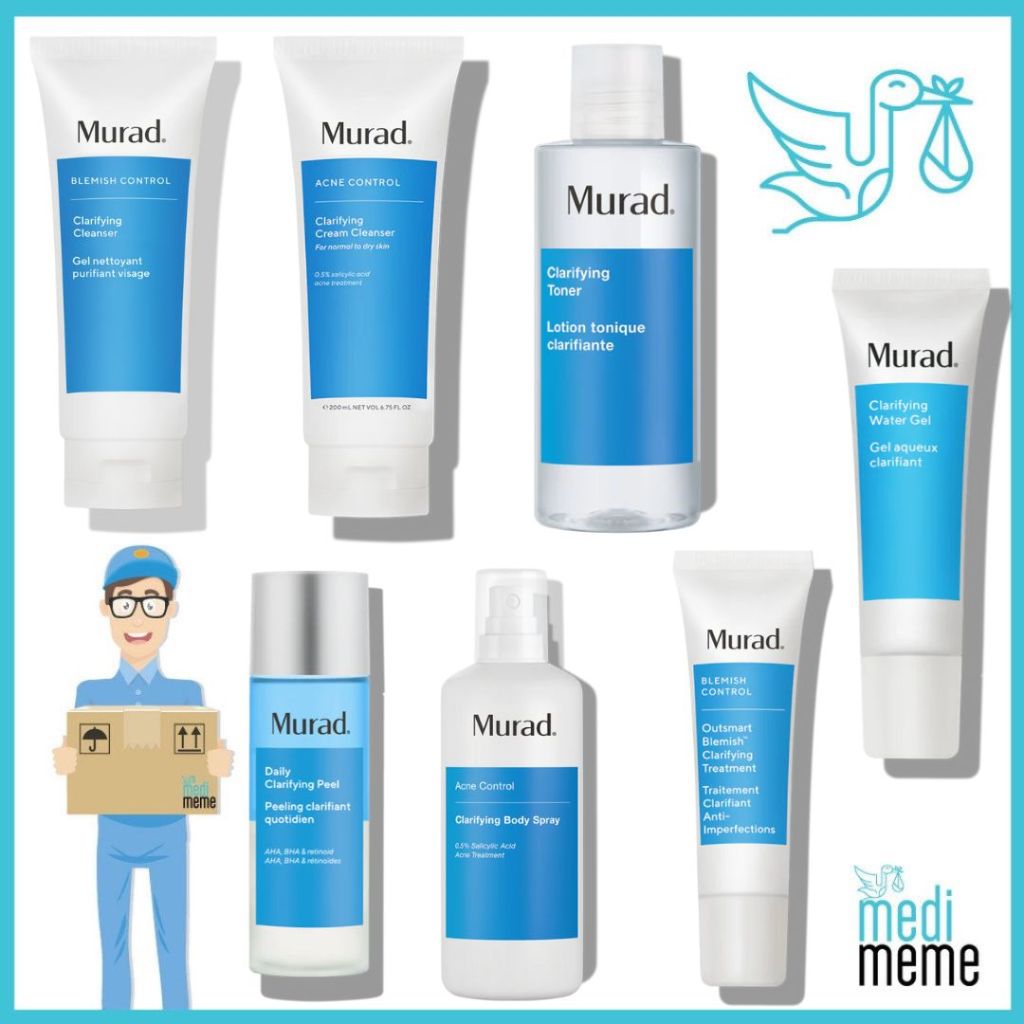 Murad Blemish Control Clarifying Cleanser Clarifying Toner Clarifying ...