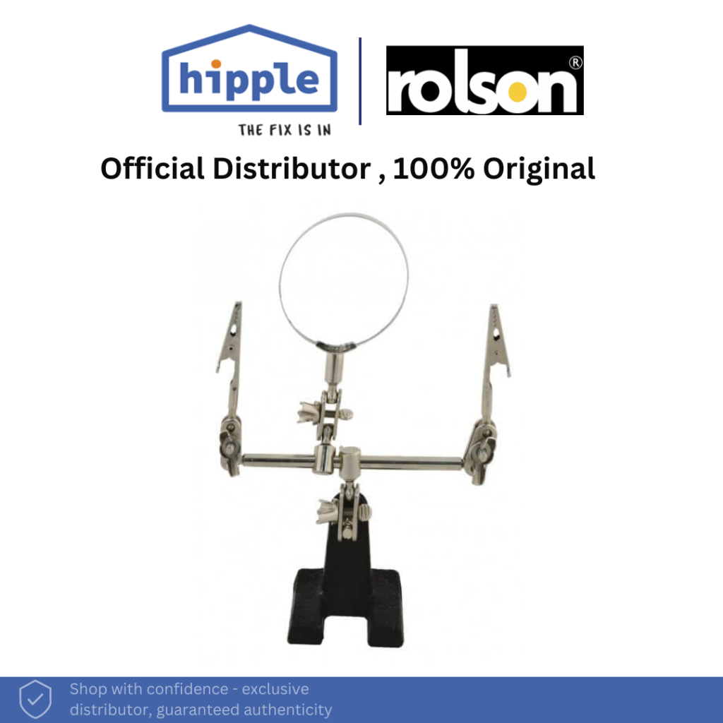 Rolson Helping Hand Magnifying Glass 60335 | Shopee Malaysia