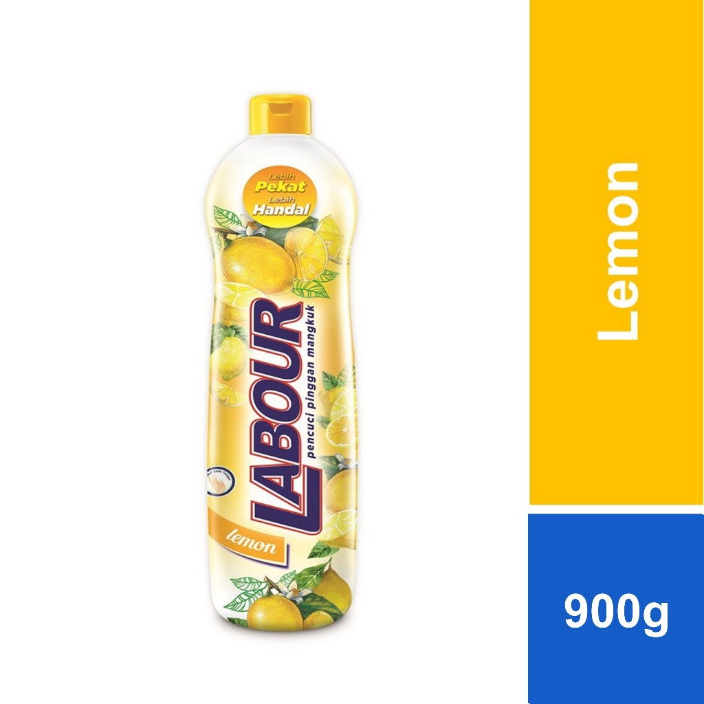 Labour Dishwash Liquid Lemon 900g | Shopee Malaysia