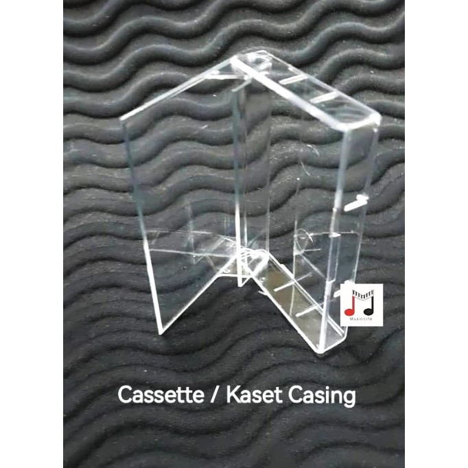 Cassette Single Audio Jewel Case Casing - Transparent 【 10 pcs ...