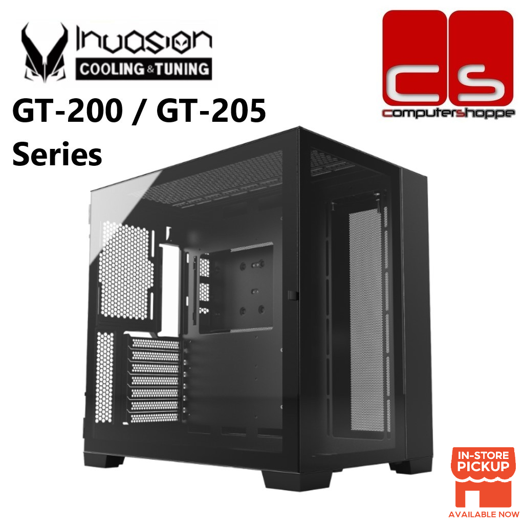 Invasion GT-200 / GT-205 Series ATX Mid-Tower Gaming Case with ARGB Fan ...