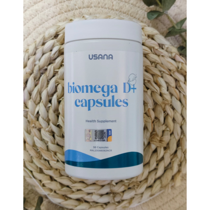 USANA Biomega D+ III Plus Exp 08/2026 (100% ORIGINAL) (EPA+DHA) READY ...