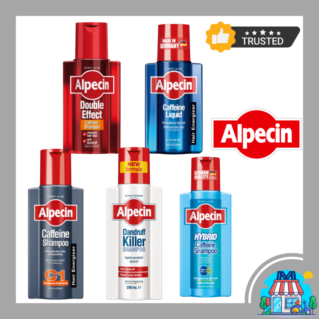 ORIGINAL Alpecin Caffeine Shampoo Caffeine Liquid Dandruff Killer ...