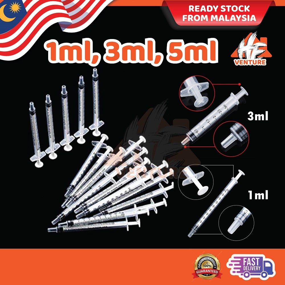 Picagari Disposable Syringe Luer Slip no needle 1ML/3ML/5ML ...