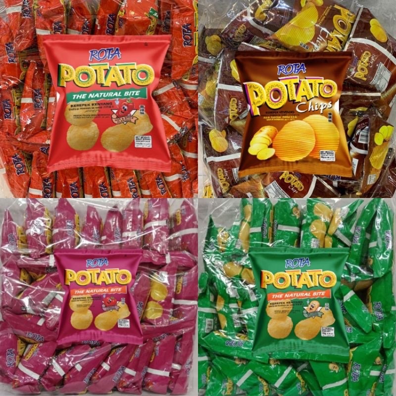 Oriental Rota Potato Chips 30’s x 16g [Hot & Spicy / BBQ / Tomato ...