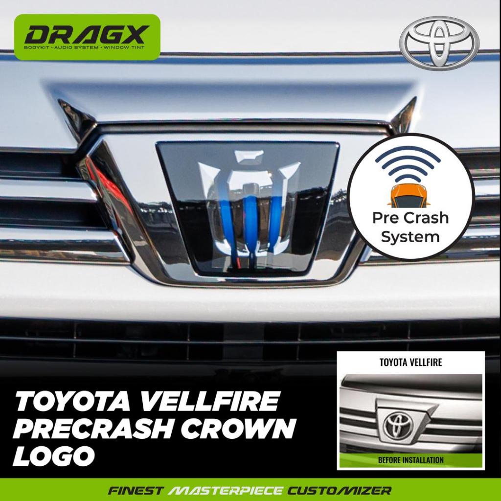 🔥READY STOCK 🔥TOYOTA VELLFIRE PRECRASH CROWN LOGO | Shopee Malaysia