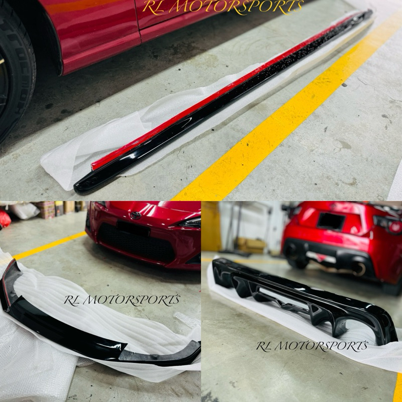 Toyota GT 86 2013 2014 2015 2016 TRD V2 Bodykit body kit front side ...