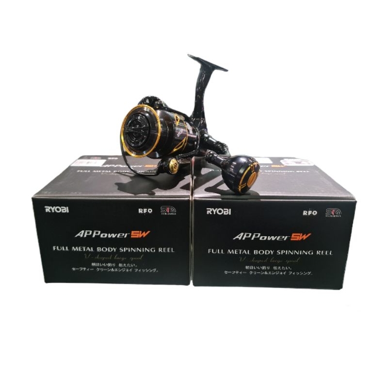 AP POWER SW FULL METAL BODY SPINNING FISHING REEL (Ready Stock) | Shopee Malaysia