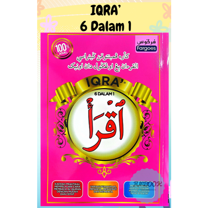 BUKU IQRA' 6 DALAM 1 : Lengkap 6 Jilid Dalam 1 Buku | Shopee Malaysia
