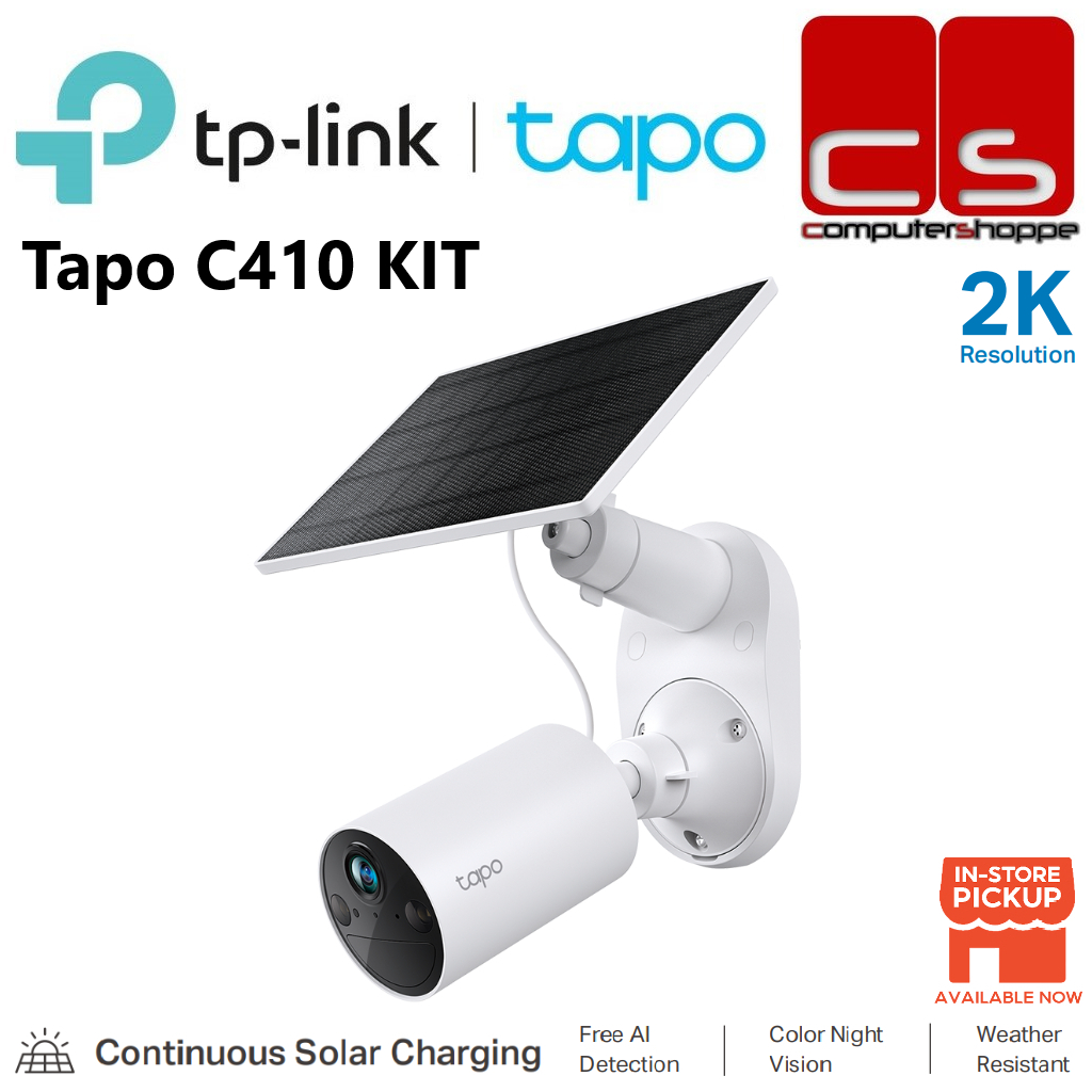 TP-Link Tapo C410 KIT Solar-Powered Security Camera Kit | Shopee Malaysia