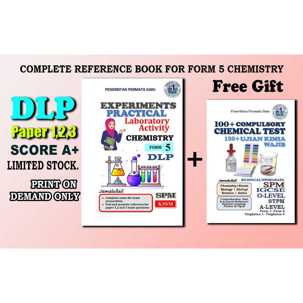 Colourful Chemistry Experiment & Lab Activity Reference Book Form 5 ...