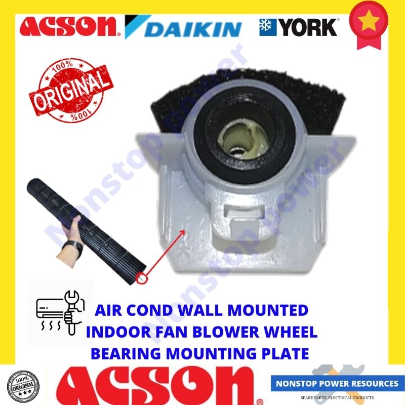 ACSON Original Wall Mounted Air Cond Indoor Fan Blower Wheel Mounting ...