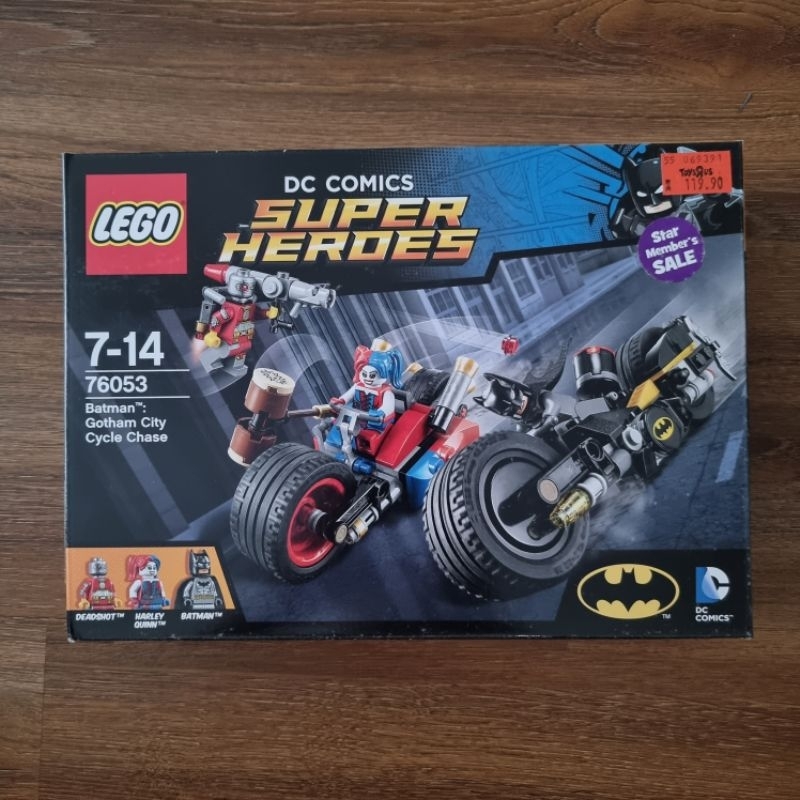 [NEW MURAH] LEGO 76053 DC Super Heroes Batman Gotham City Cycle Chase ...