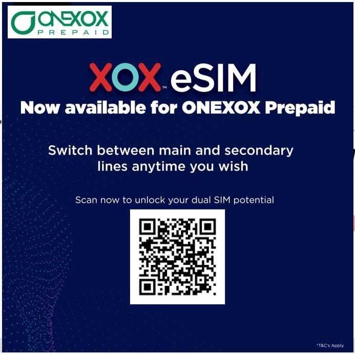ONEXOX eSIM PREPAID/POSTPAID Highspeed Internet Self Register No Contract 【service】 | Shopee ...