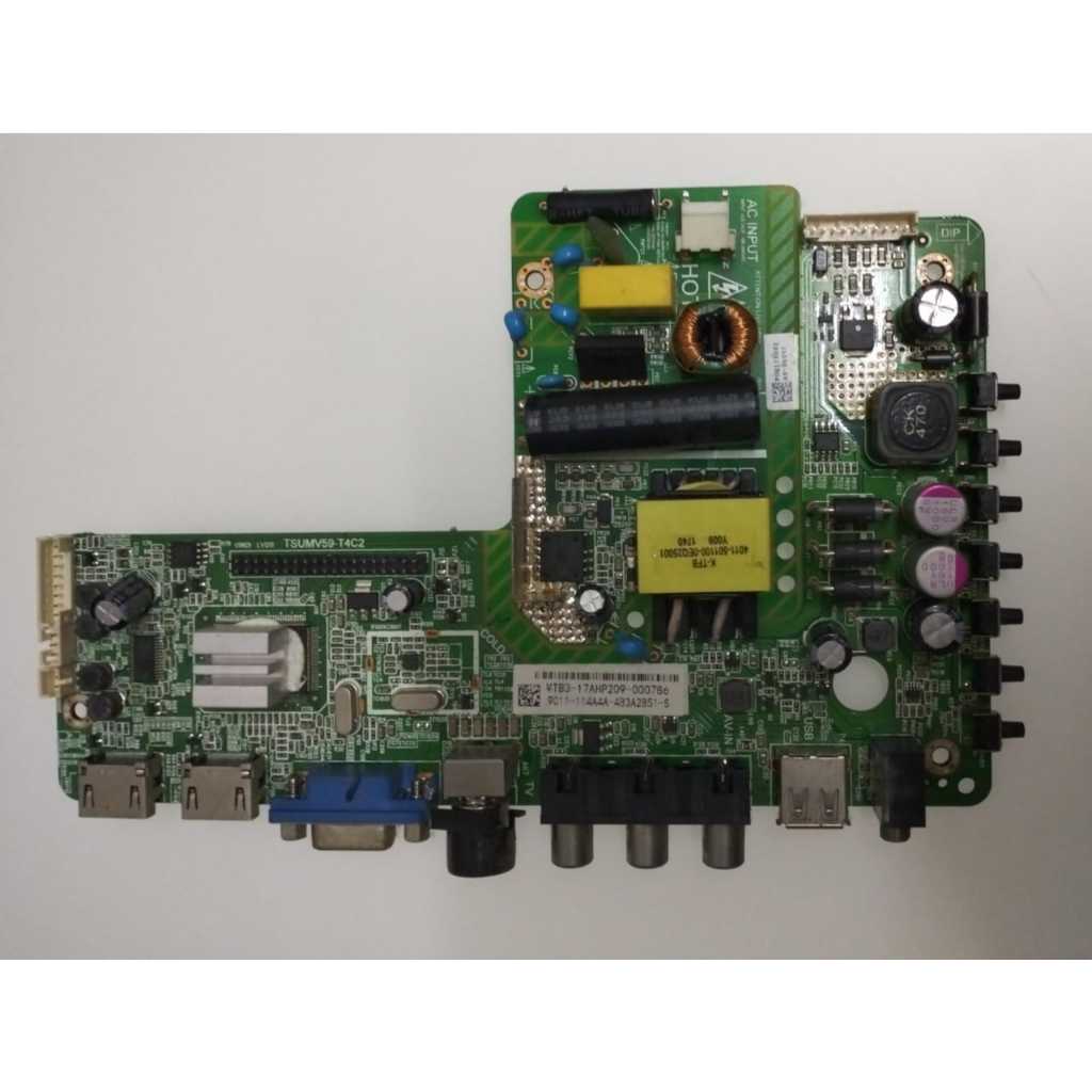 (AP238) Philips 32PHA4100S/98 Mainboard , LVDS, Board1. Used TV Spare Parts | Shopee Malaysia