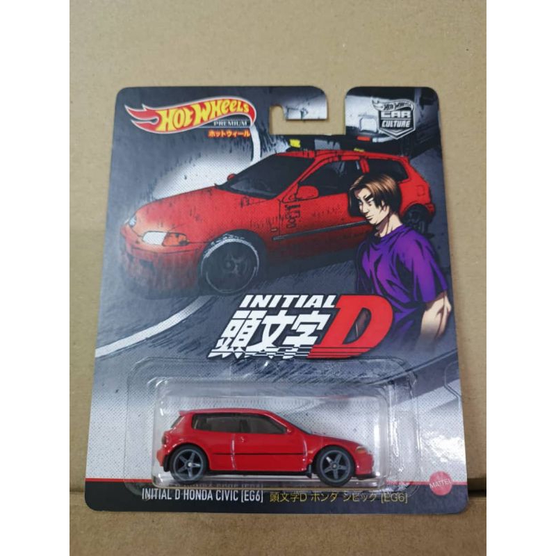 HOTWHEELS CUSTOM INITIAL D HONDA CIVIC (EG6) | Shopee Malaysia