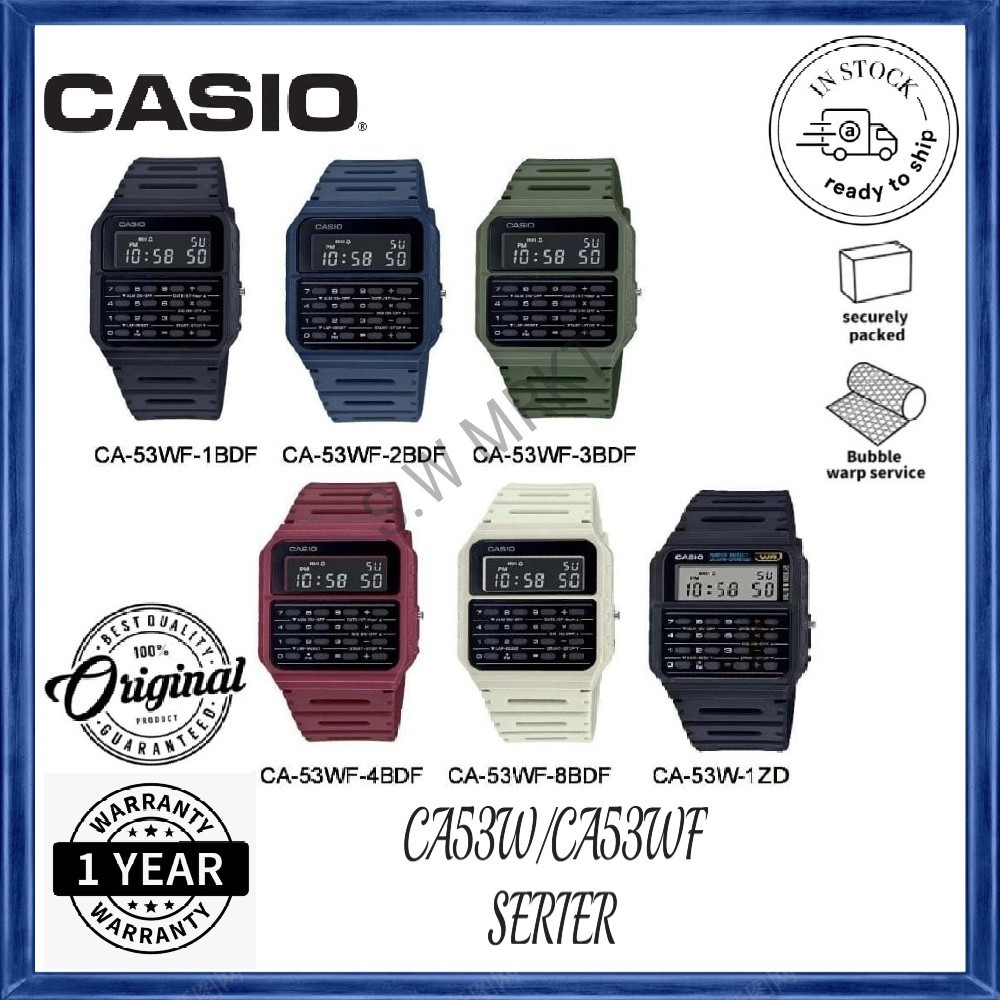 Casio CA-53W/CA-53WF Series Standard Watch | Shopee Malaysia