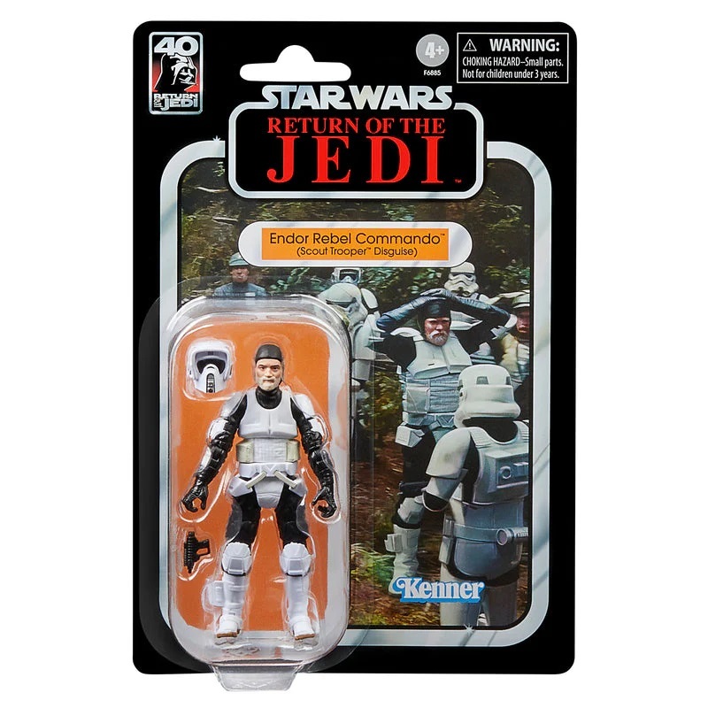 UNPUNCHED Star Wars Endor Rebel Commando (Scout Trooper Disguise ...