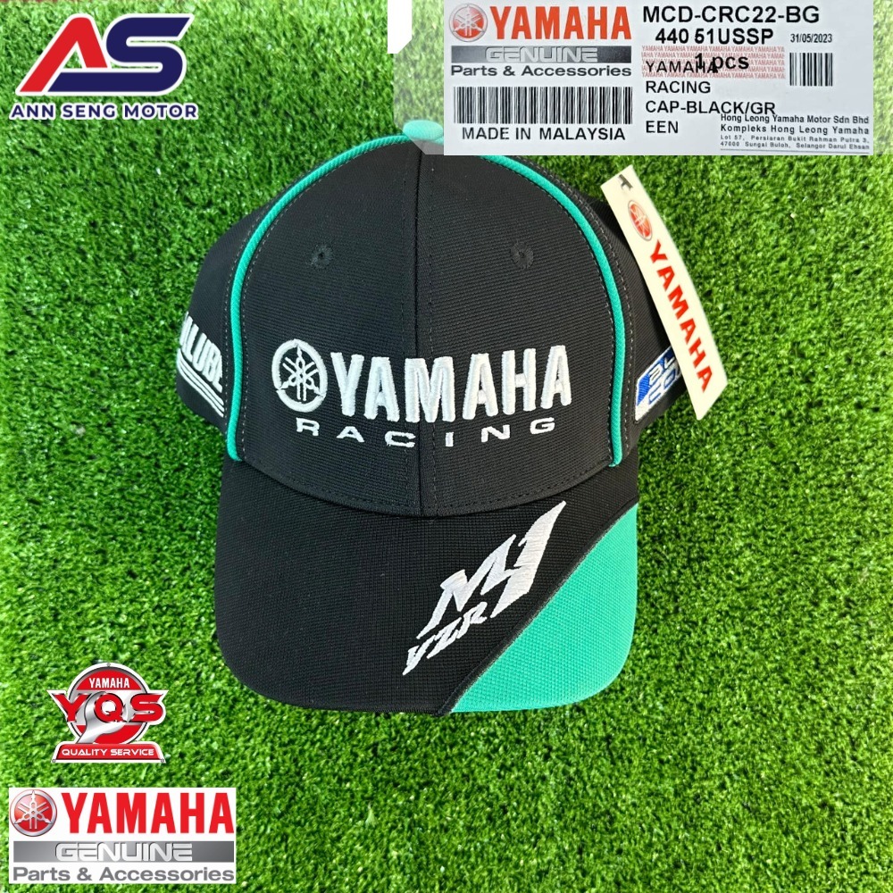 YAMAHA CAP BLACK/GREEN ORIGINAL | Shopee Malaysia