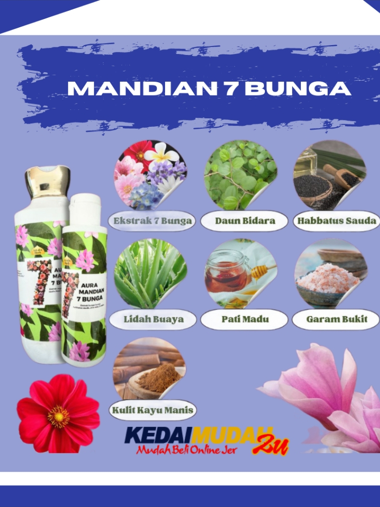 Aura Mandian 7 Bunga | Shopee Malaysia
